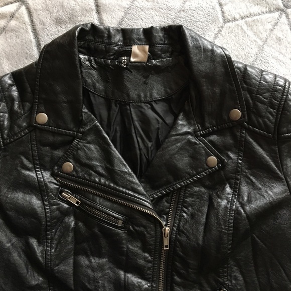 Divided | Jackets & Coats | Divided By Hm Faux Leather Jacket | Poshmark